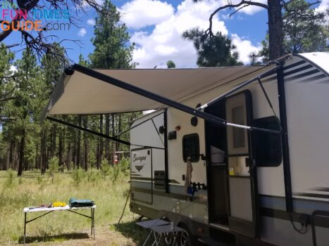 DIY RV Awning (Photos + Video To Make Your Own RV Awning Room) | RVing ...